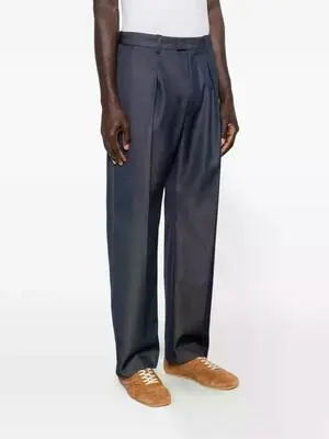 Sandro Pleated Loose Fit Trousers