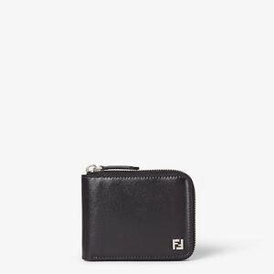 Fendi Squared Ff Wallet - Black