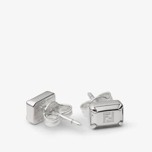 Fendi 925 Sterling Stud Earrings