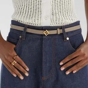 Fendi Ff Diamonds Belt