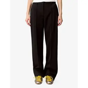 Claudie Pierlot Tailored Straight-leg Woven Trousers