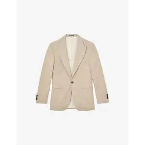 REISS Fibre Peak-lapel Wool Blazer