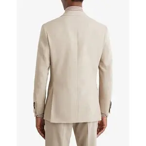 REISS Fibre Peak-lapel Wool Blazer