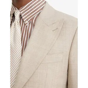 REISS Fibre Peak-lapel Wool Blazer