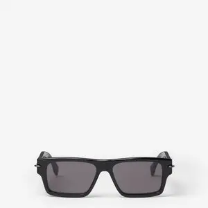 Fendi Selleria Rectangular Sunglasses - Black