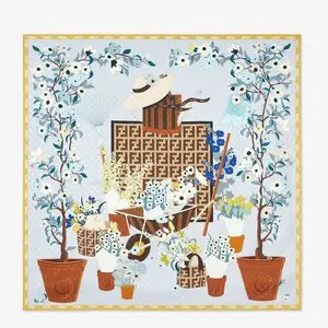 Fendi Gardening Foulard