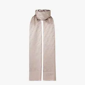 Fendi Ff Stole - Grey