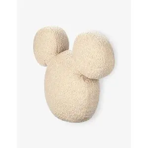 THE DISNEY STORE AT SELFRIDGES Mickey Icon Bouclé Pillow
