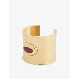 HEAVEN MAYHEM 18ct Pvd Plated Stainless Steel Cuff - Gold