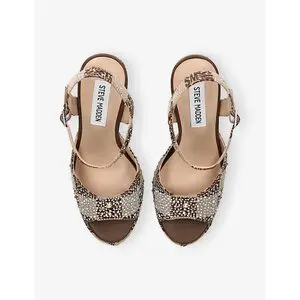 Steve Madden Tandem Woven Platform Sandals