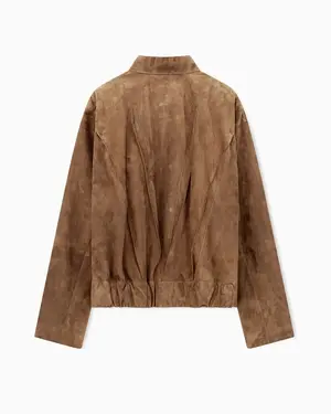 Giorgio Armani Suede Lambskin Jacket