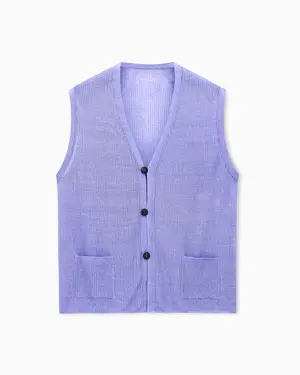 Men's Linen Vests