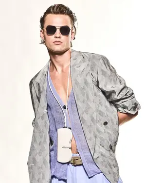 Giorgio Armani Single-breasted Linen Waistcoat