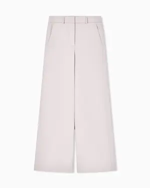 Giorgio Armani Pure Wool Wide-leg Trousers