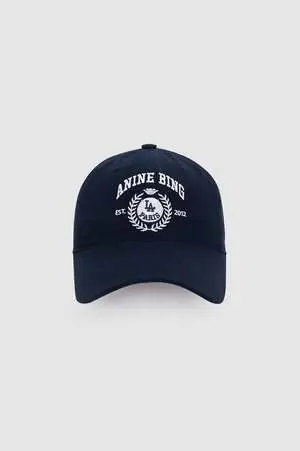 ANINE BING Jeremy Collegiate Baseball Cap - Blue