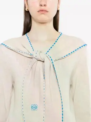 Loewe Knitted Scarf Top