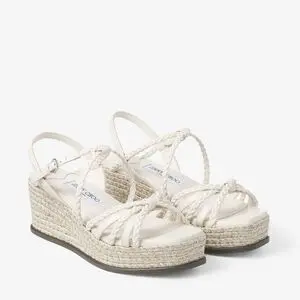 JIMMY CHOO Nyra 60 Wedge Sandals