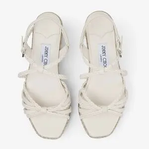 JIMMY CHOO Nyra 60 Wedge Sandals