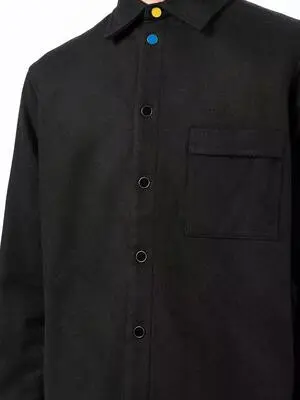 Off-White Long-sleeve Shirt Jacket