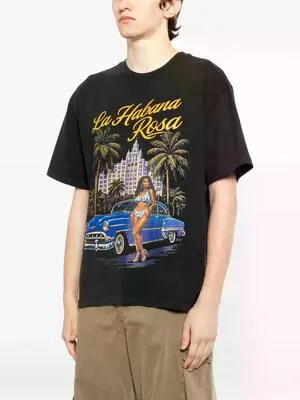 MELT Graphic-print T-shirt - Black