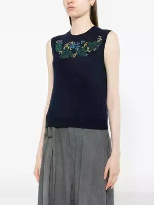 AO YES Beaded Knit Vest