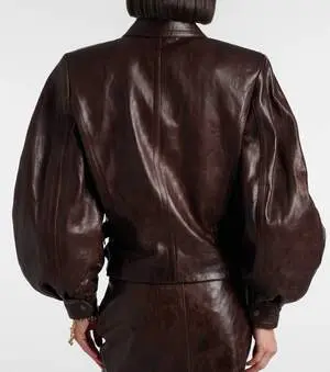 Saint Laurent Leather Biker Jacket