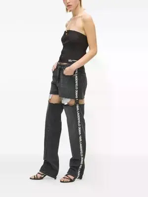 Karl Lagerfeld Cut-out Detailed Jeans