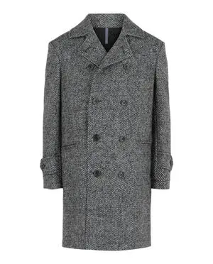 SLOWEAR Monterdoro Herringbone Double-breasted Coat