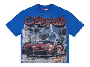GODSPEED Gatti Miami Superrun T-shirt - Royal