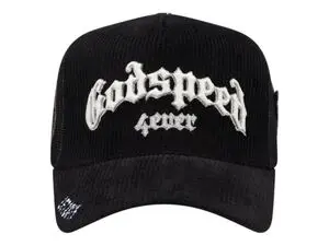 GODSPEED Forever Trucker Hat - Black Corduroy
