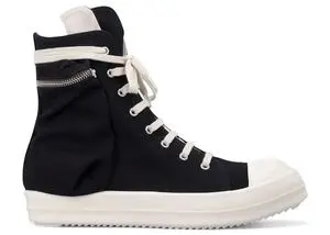 Rick Owens Temple Cargo Sneaks - Black/milk