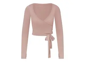 Cropped Performance Wrap Tops