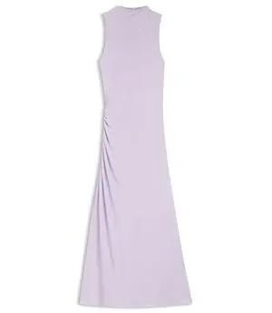 BOSS Slim-fit Jersey Dress - Light Purple