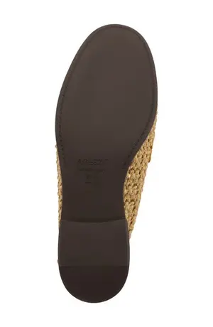 AREZZO Nola Woven Bit Loafer - Gold