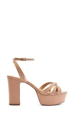AREZZO Veronica Platform Sandals - True Sand