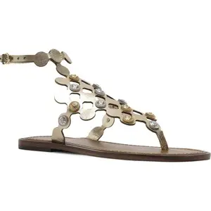 AREZZO Haven Ankle Strap Sandal - Platino