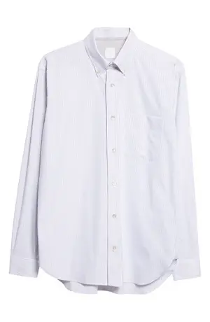 Eleventy Stripe Button Down Shirt