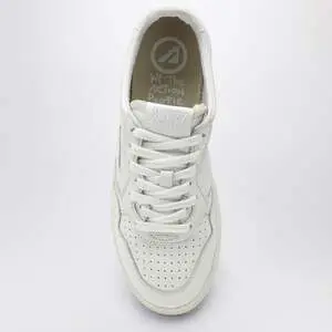 AUTRY Medalist Low Goatskin Leather Sneakers - White
