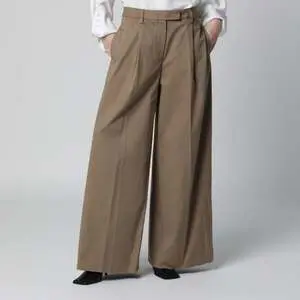 THELATEST Cotton Deva Trousers - Brown