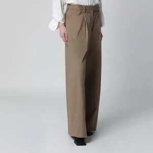 THELATEST Cotton Deva Trousers - Brown