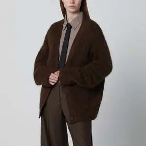 THE FRANKIE SHOP Oversized Elland Cardigan - Green
