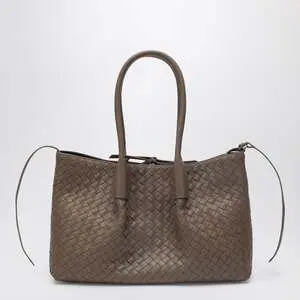 Bottega Veneta Pinacoteca Medium Intrecciato Tote - Brown