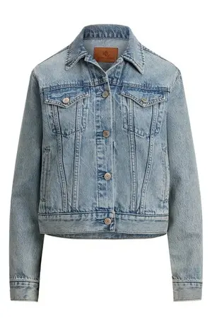 Ralph Lauren Denim Trucker Jacket - Odwin Wash Blue