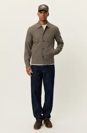 LES DEUX Marseille Mélange Shirt Jacket