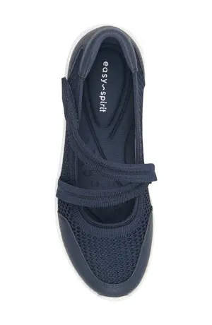 Easy Spirit Gwynn Knit Sneakers - Dark Blue