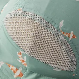 MILKBARN Printed Sun Hat - Swimming Koi
