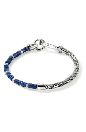 John Hardy Heishi Chain Bracelet - Lapis Lazuli