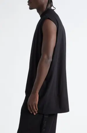 Rick Owens Tarp T Longline Sleeveless T-shirt