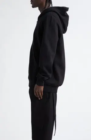Rick Owens Jumbo Gimp Zip Up Hoodie