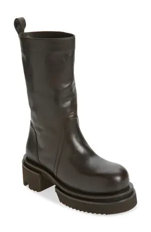 Rick Owens Bogun Platform Boots